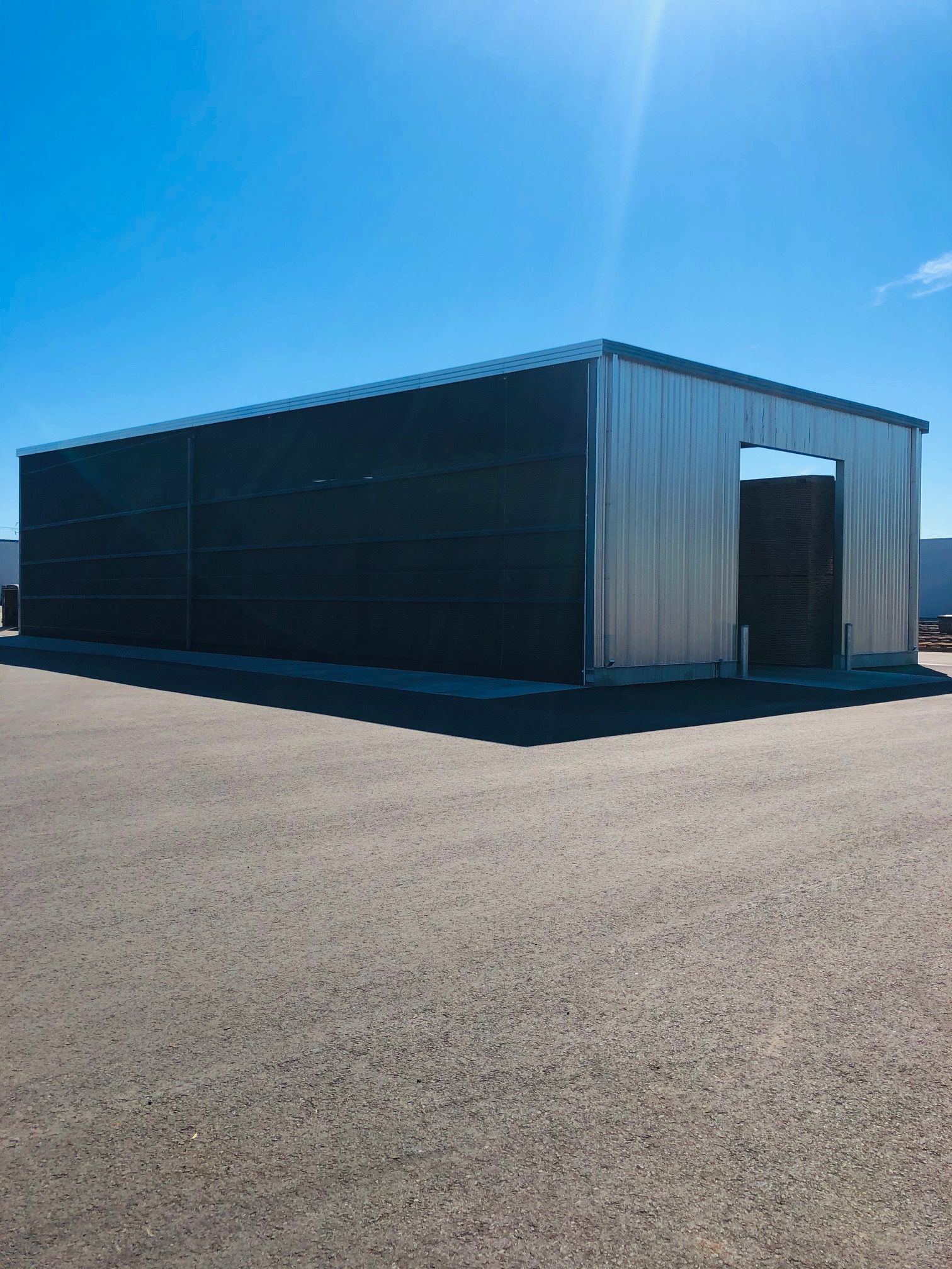 New drying shed with automated shade dri - Primewood